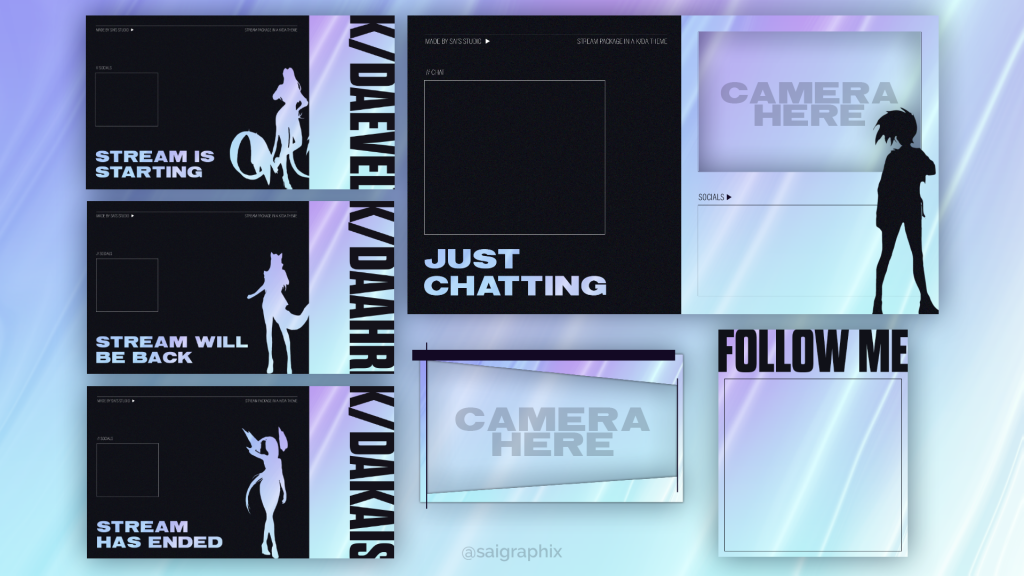 Simmer Overlay for Twitch (THE SIMS 4) - Streamer Overlays