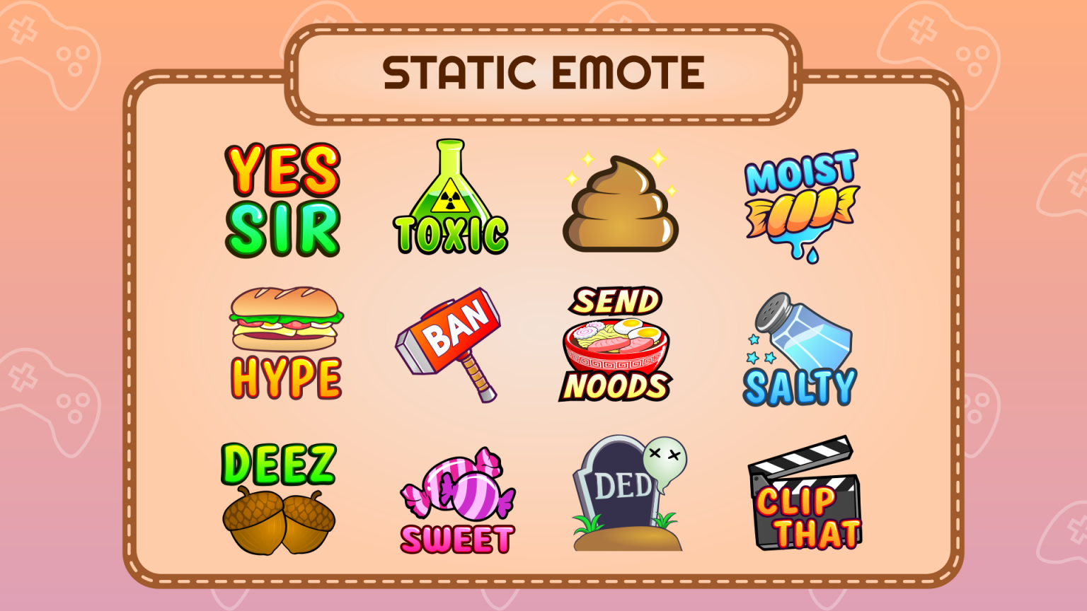 FREE Water Bottle Emote - Streamer Overlays